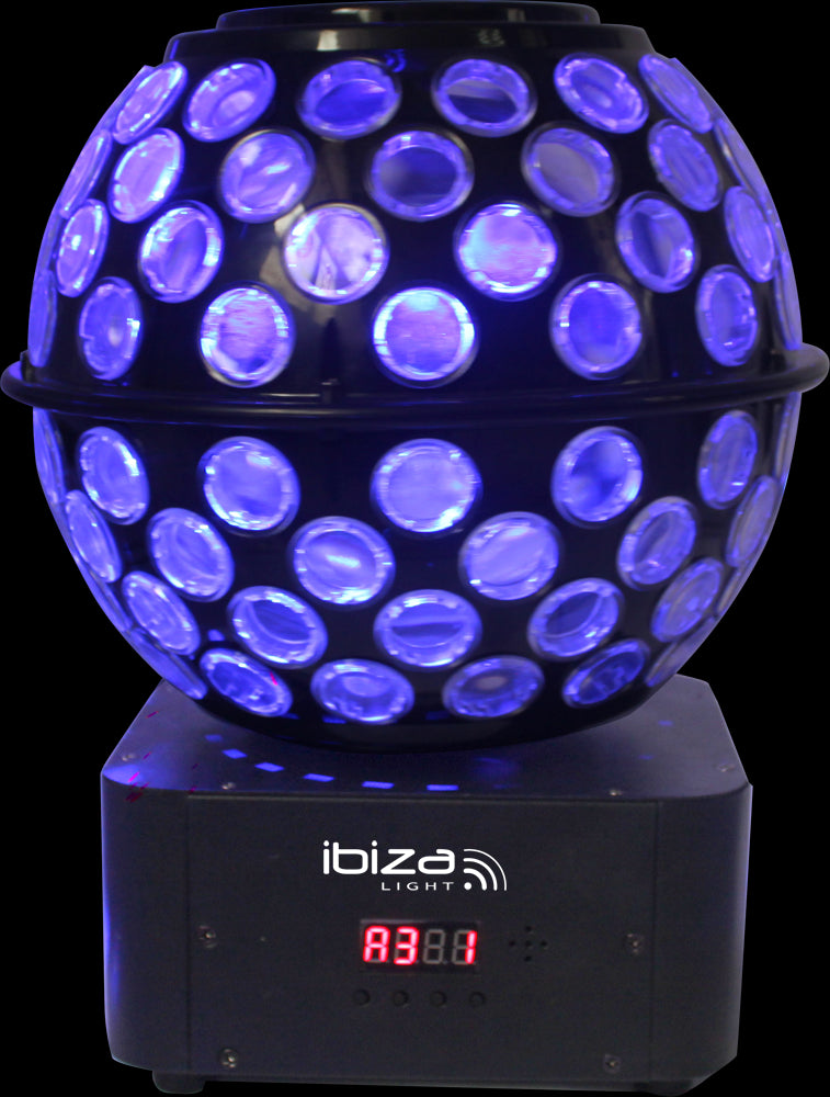 Ibiza LED Disco Ball RGBW | Fargerik Belysning for Fest – SoundStoreXL.no
